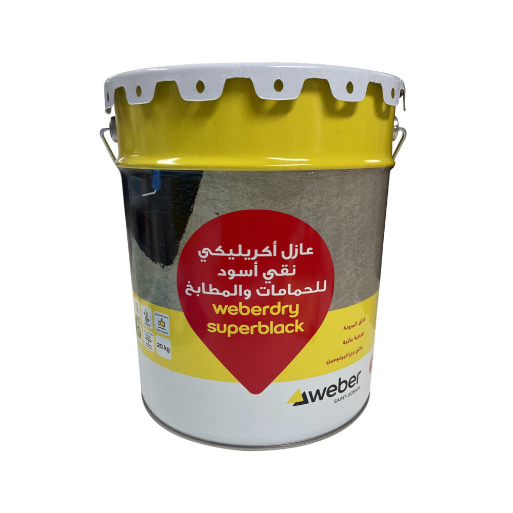weberdry superblack : Acrylic-based waterproofing > Waterproofing ...
