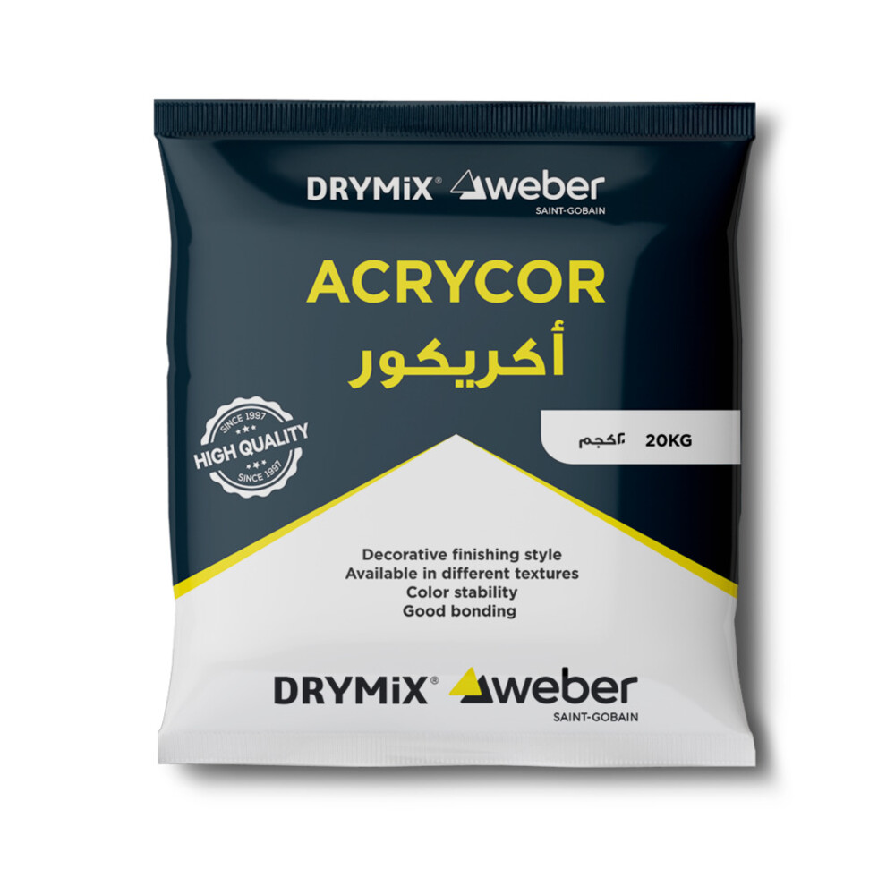 ACRYCOR R : Polymeric Decorative Renders > Façade & thermal insulation ...