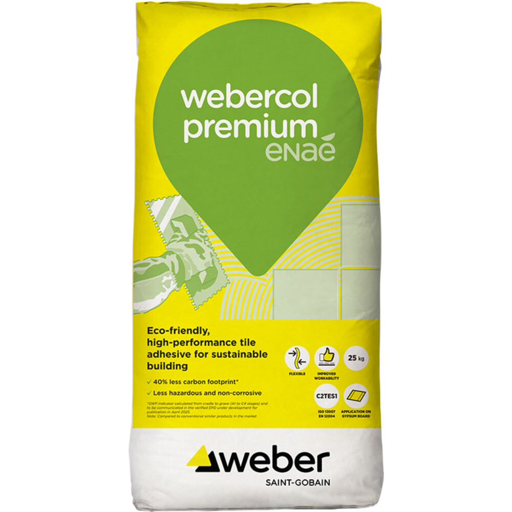 webercol premium enaé : Cementitious tile adhesives > Tile fixing ...