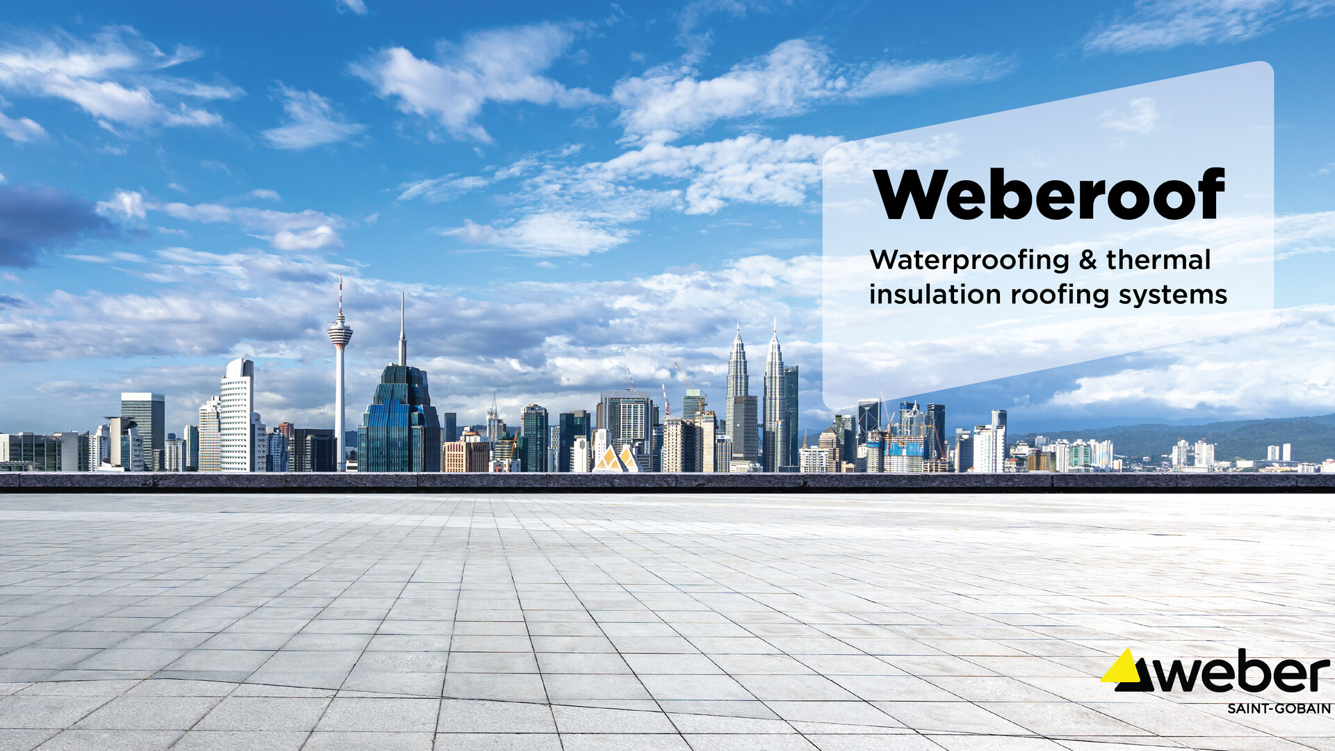 Waterproofing | Weber Middle East