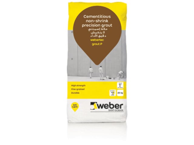 webertec grout P