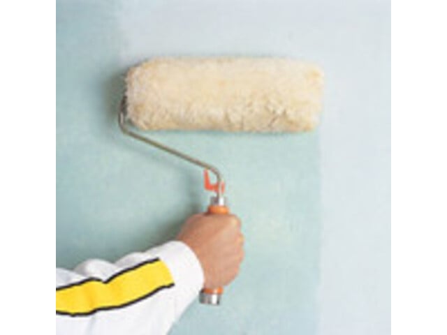 Tiling on gypsum plaster