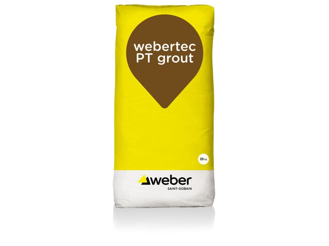 webertec PT grout : Grouting & bedding > Technical & Repair Mortars | Weber Middle East
