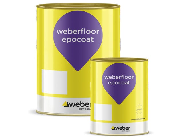 weberfloor epocoat : Epoxy Floor Coating Systems > Flooring | Weber ...
