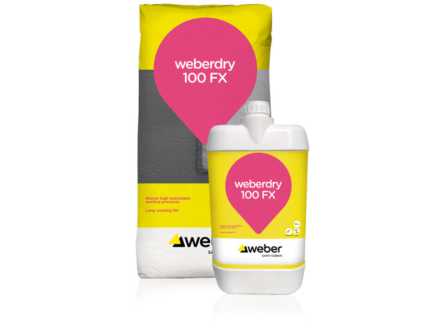 weberdry 100 FX : Cement-based waterproofing & primers > Waterproofing ...