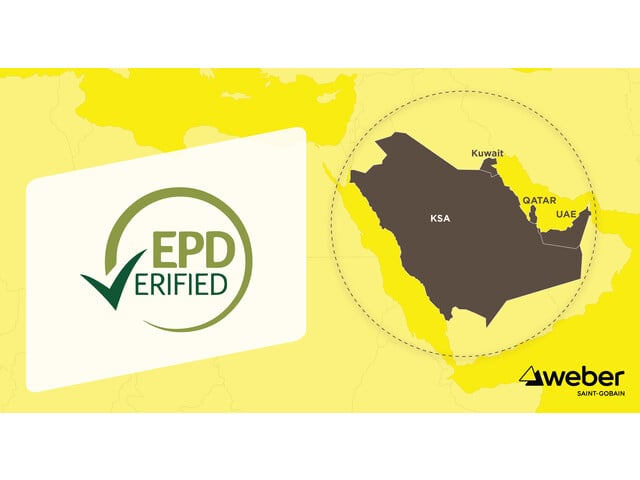 Environmental Product Declarations (EPD) | Weber Middle East
