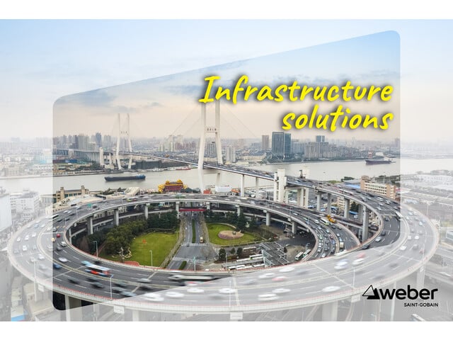 Infrastructure Solutions | Weber Middle East