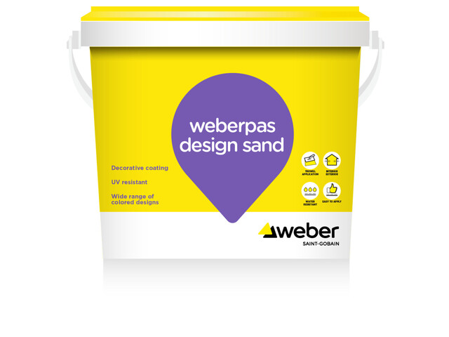 weberpas design sand : Polymeric Decorative Renders > Façade & thermal ...