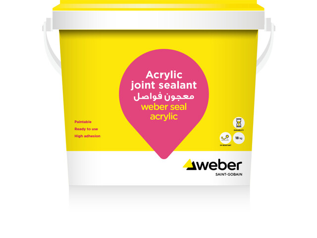 weber seal acrylic : Joint sealants > Waterproofing | Weber Middle East