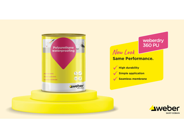 Polyurethane Waterproofing New Look | Weber Middle East