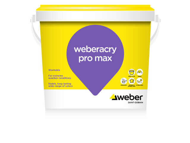 weberacry pro max : Decorative Mineral Renders > Façade & thermal ...