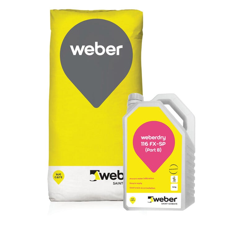 weberdry 116 FX-SP : Cement-based waterproofing & primers ...
