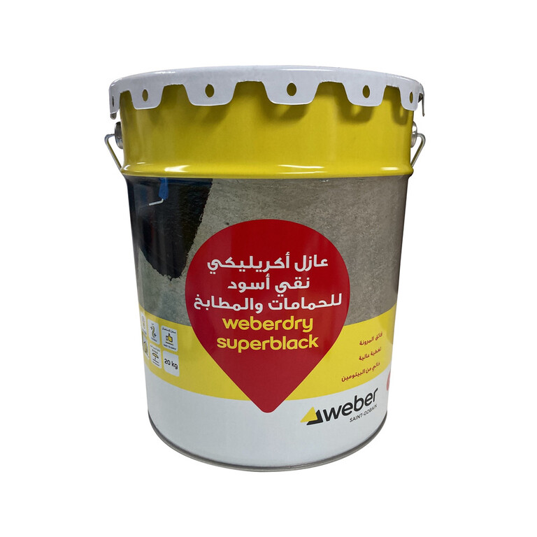 weberdry superblack : Acrylic-based waterproofing > Waterproofing ...