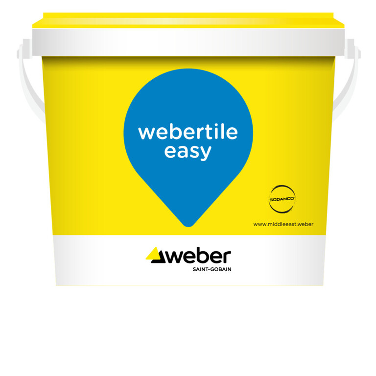webertile easy : Resine reactive & dispersion tile adhesives > Tile ...