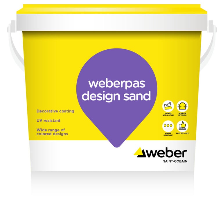 weberpas design sand : Polymeric Decorative Renders > Façade & thermal ...