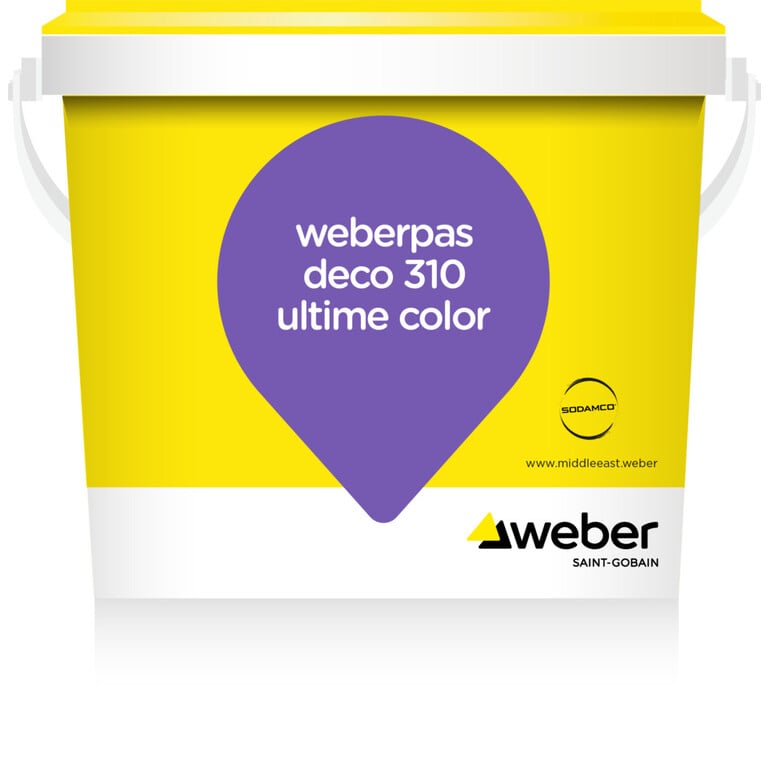 weberpas deco 310 ultime color : Polymeric Decorative Renders > Façade ...