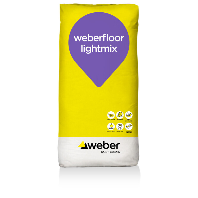 weberfloor lightmix : Self-levelling floor compounds and screeds ...