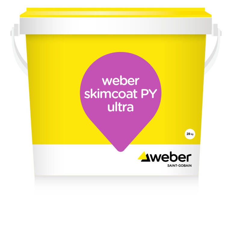 weber skimcoat PY ultra : Premixed finishing putties > Plastering ...