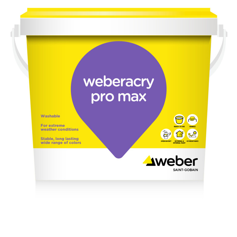 weberacry pro max : Decorative Mineral Renders > Façade & thermal ...